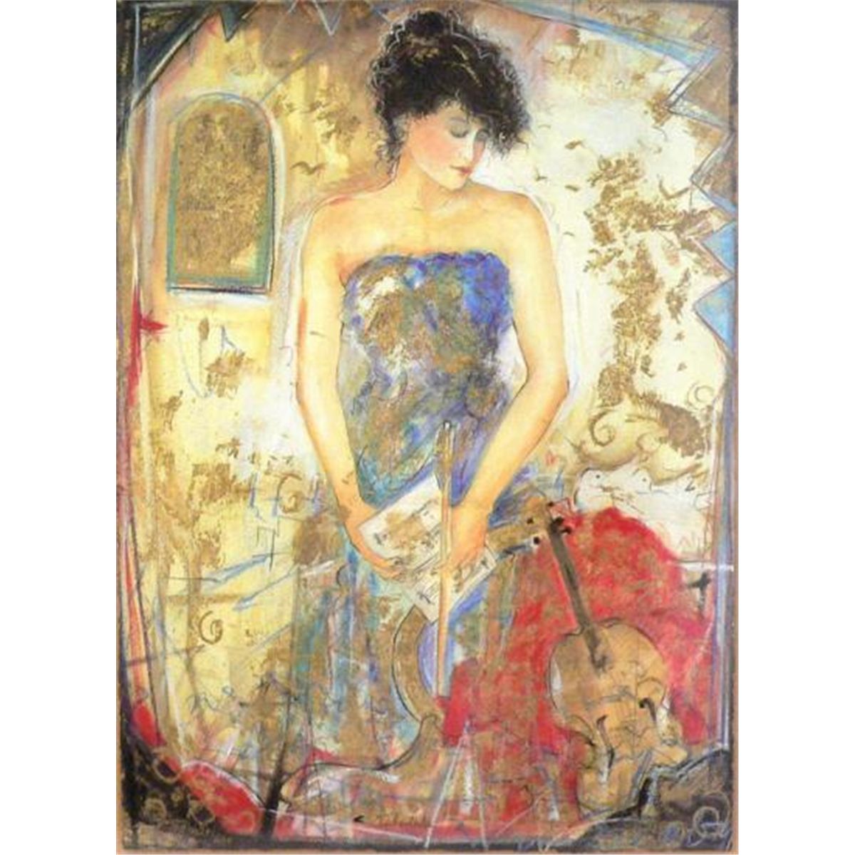 Interlude By Janet Treby S/N 23x17