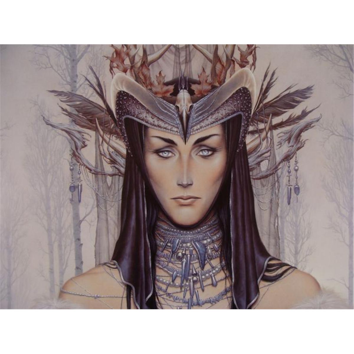 Queen of the Snows Art Print Dawn Wilson