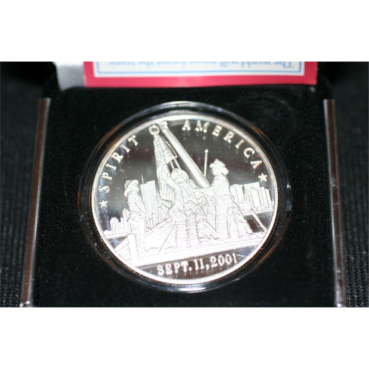 Spirit of America, Sept.11, 2001 Commemorative Silver Coin