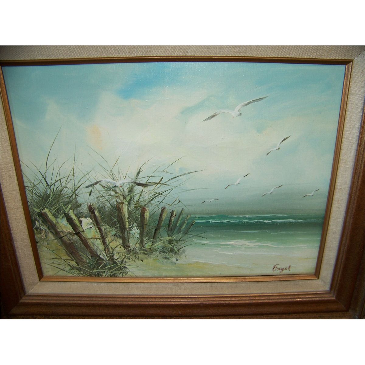 Oil on Canvas Painting Signed Engel.