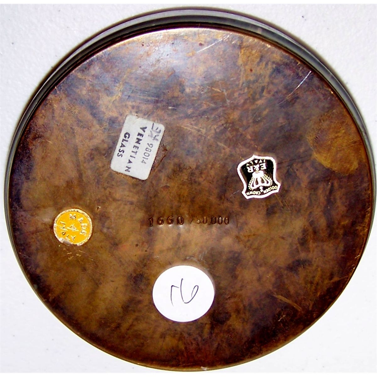 1969 APOLLO 11 Collectible Venetian Glass Paperweight.