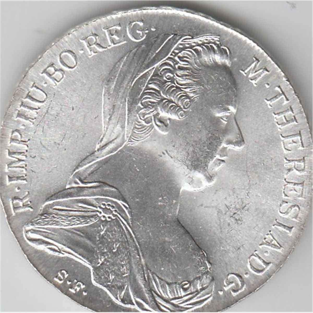 1780 SILVER MARIA THERESA AUSTRIA HUGE COIN