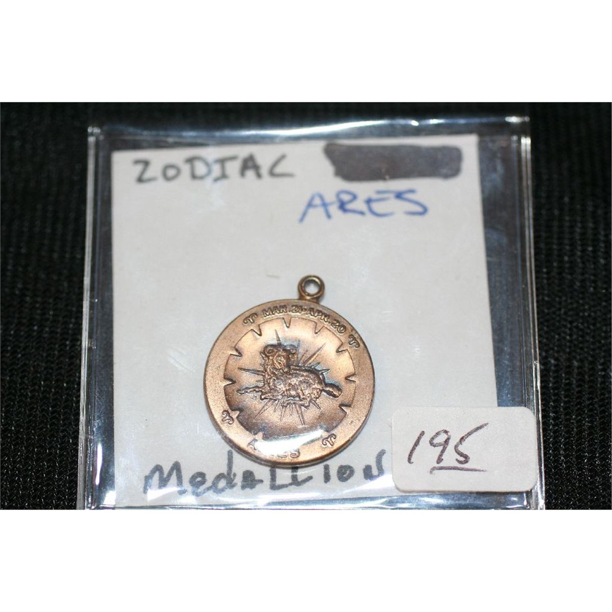 Zodiac Ares Medallion