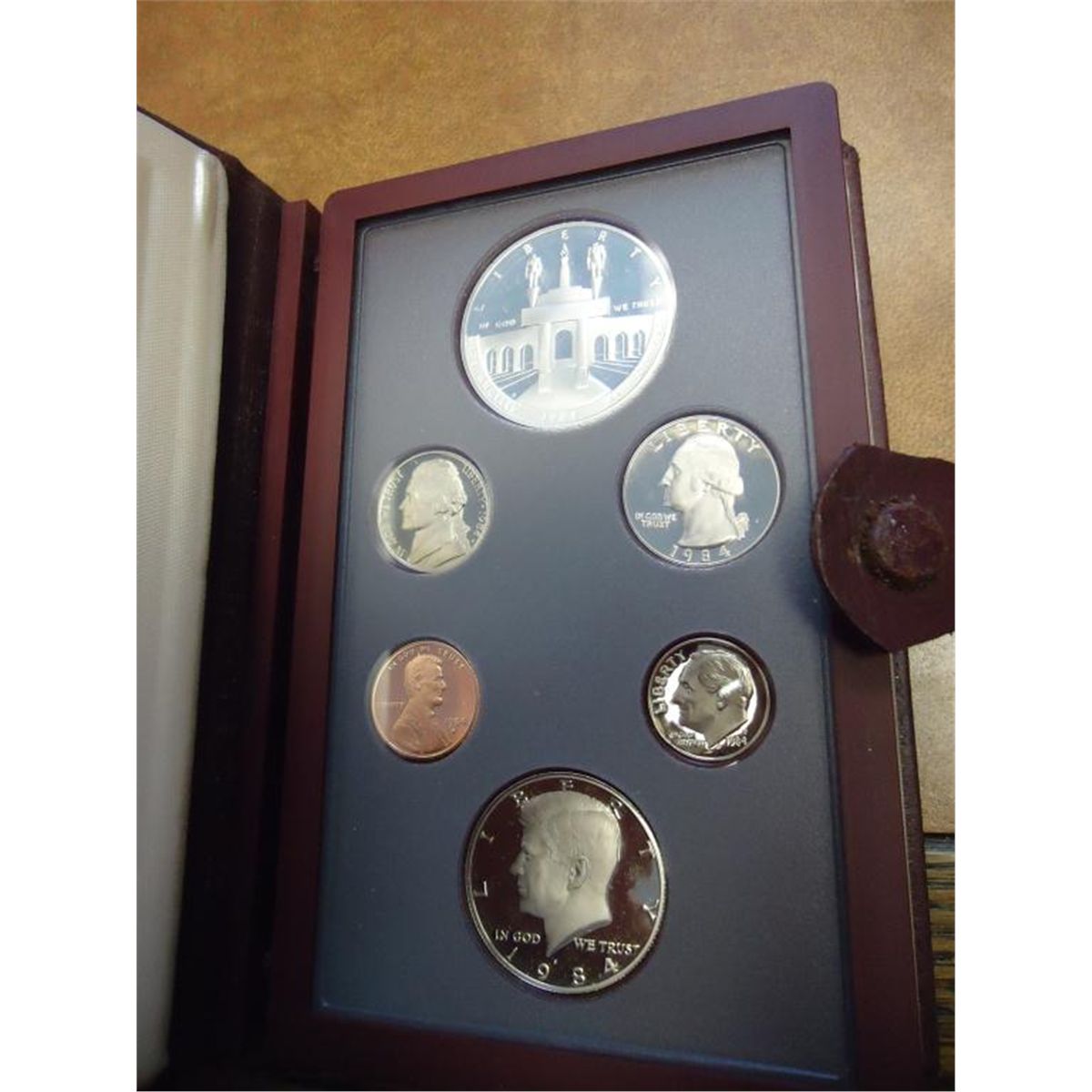 1984 PRESTIGE PROOF SET OLYMPIC