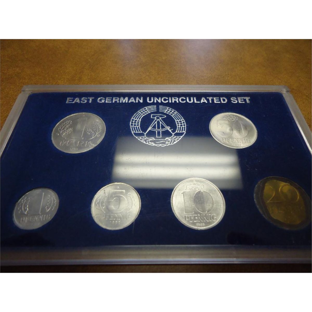 EAST GERMAN UNC SET (AS SHOWN)