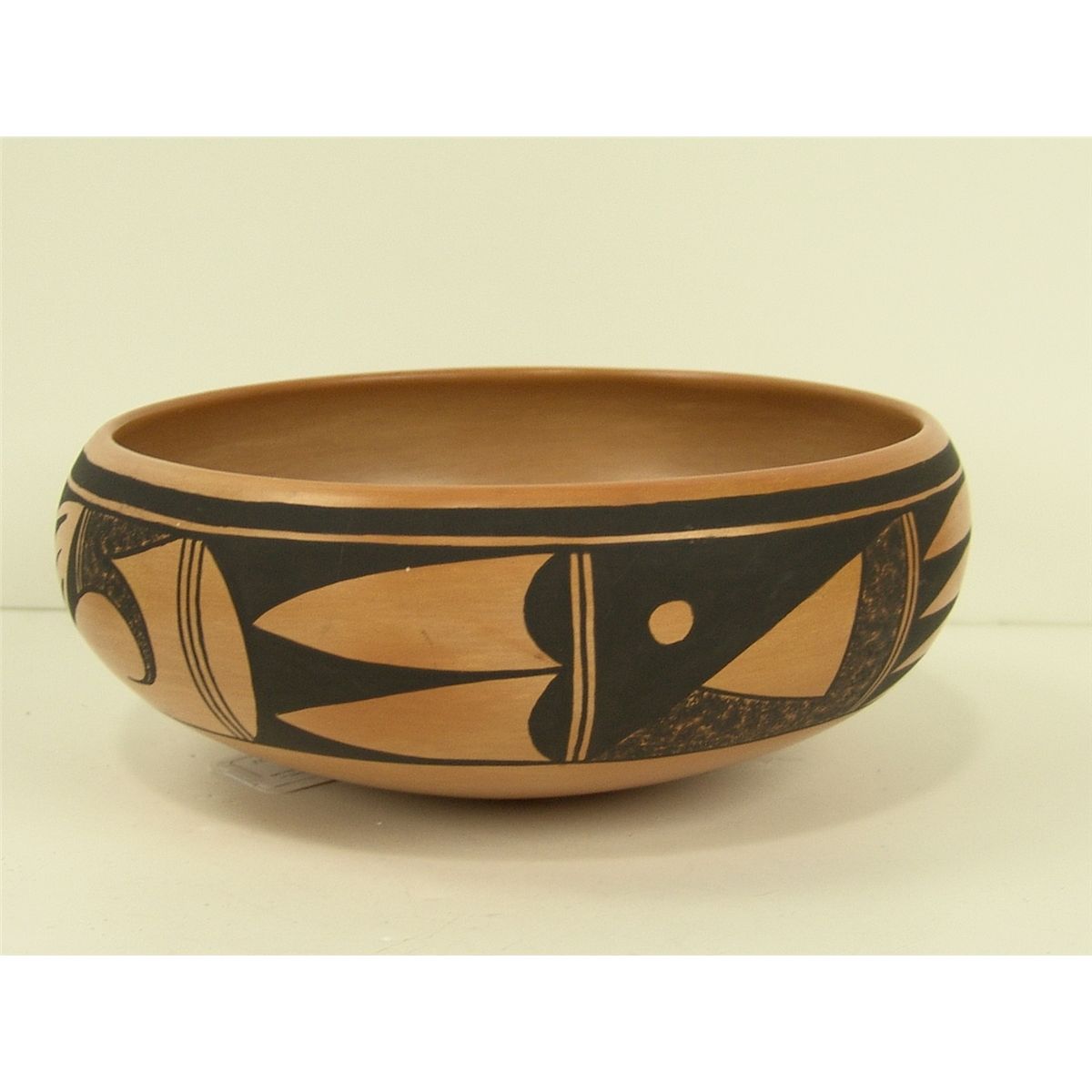 Hopi Pottery Bowl - Coyote