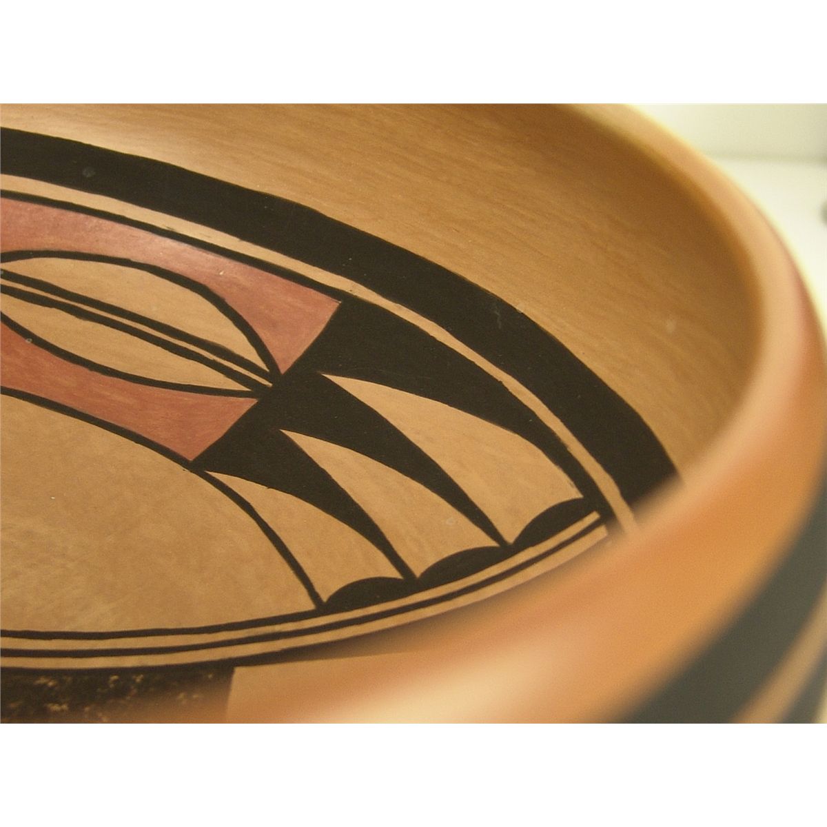 Hopi Pottery Bowl - Coyote