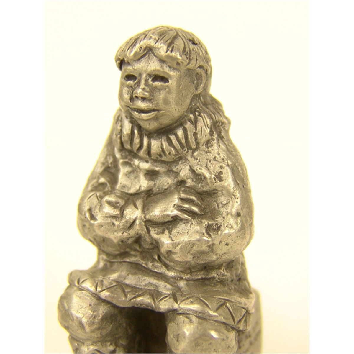 2 Eskimo Figurines - C. Alan Johnson