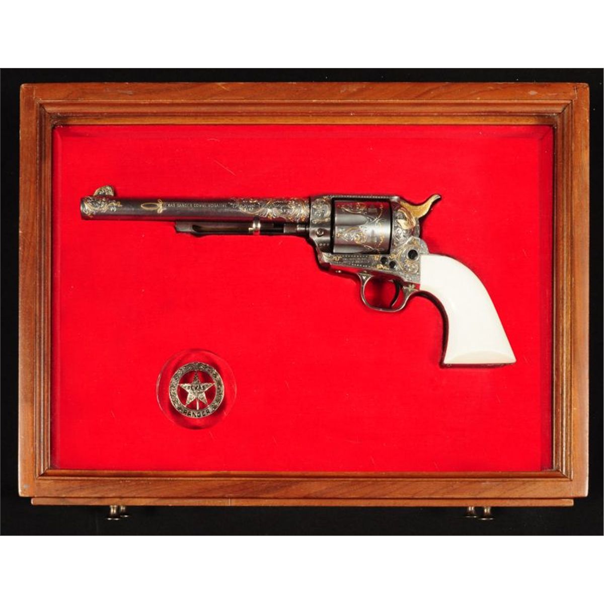 Frank Hendricks Engraved Colt Texas Ranger SAA FFL
