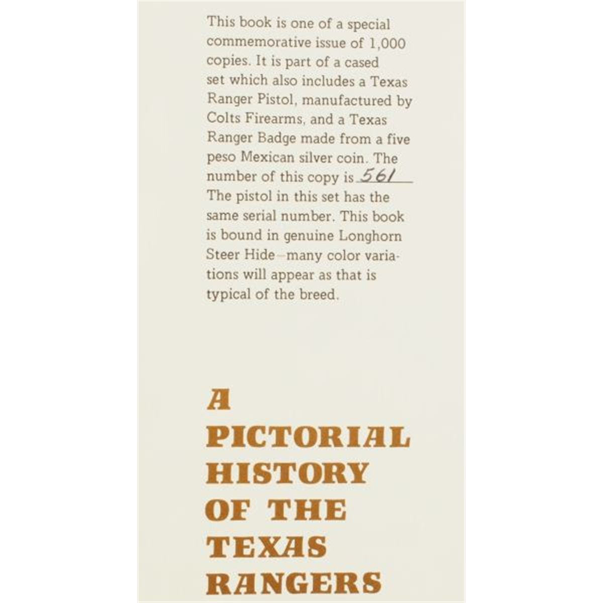 Frank Hendricks Engraved Colt Texas Ranger SAA FFL