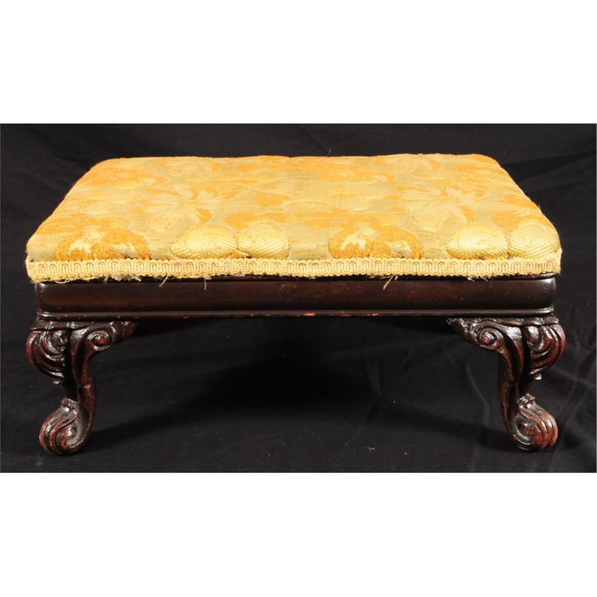 Texas Gambler's Hideaway Casino Bank Foot Stool