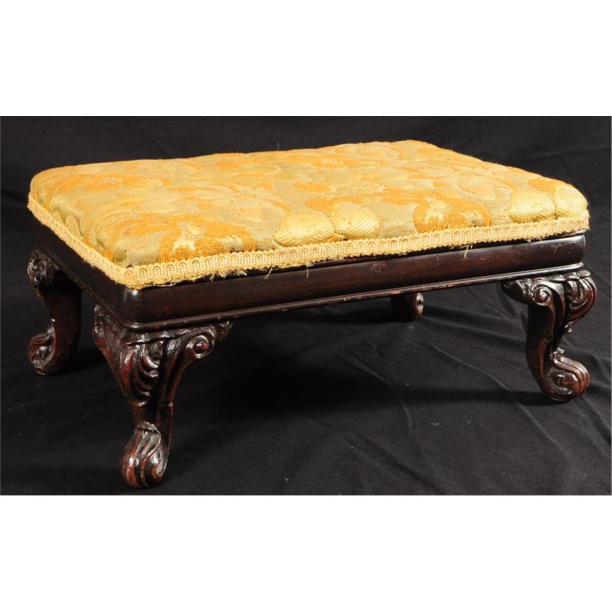 Texas Gambler's Hideaway Casino Bank Foot Stool