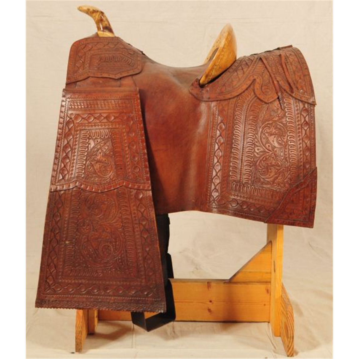 Fine Early California Mexican Saddle