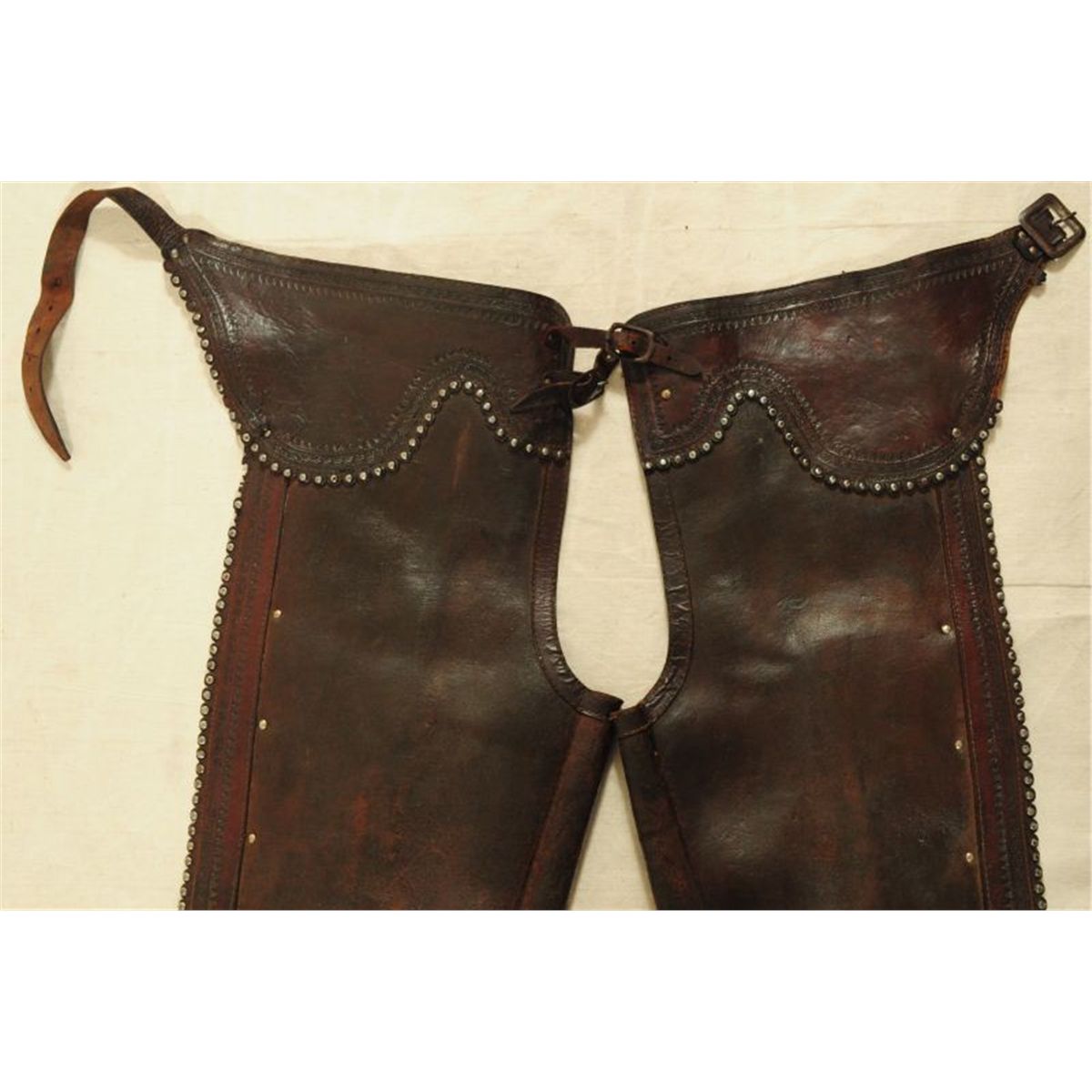 Mexican Vaquero Studded Shotgun Chaps