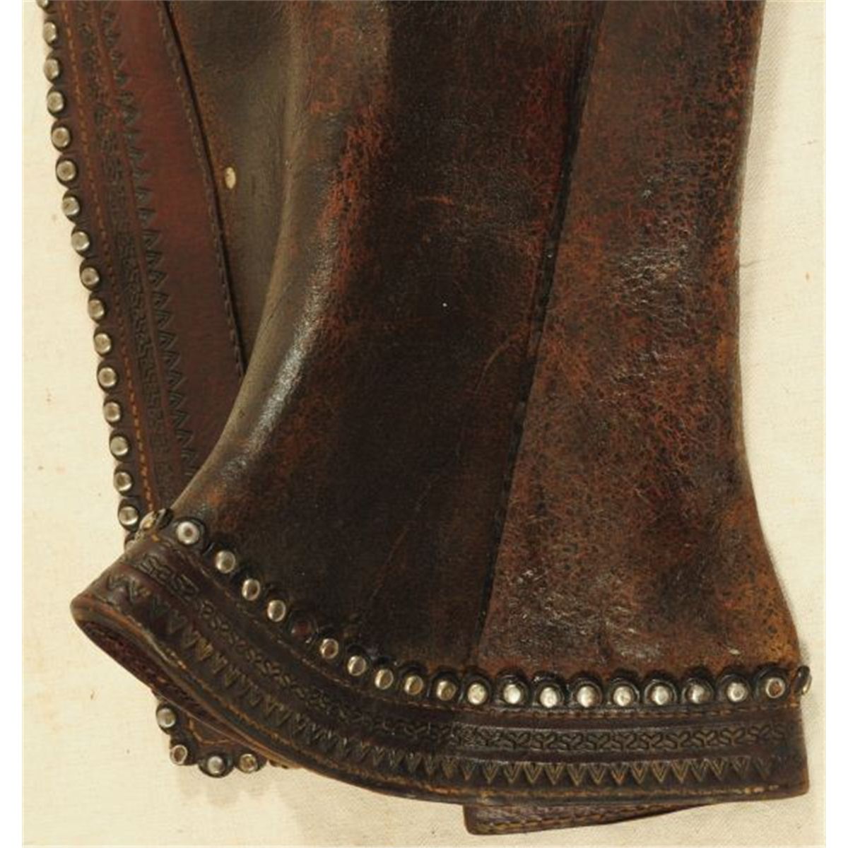 Mexican Vaquero Studded Shotgun Chaps