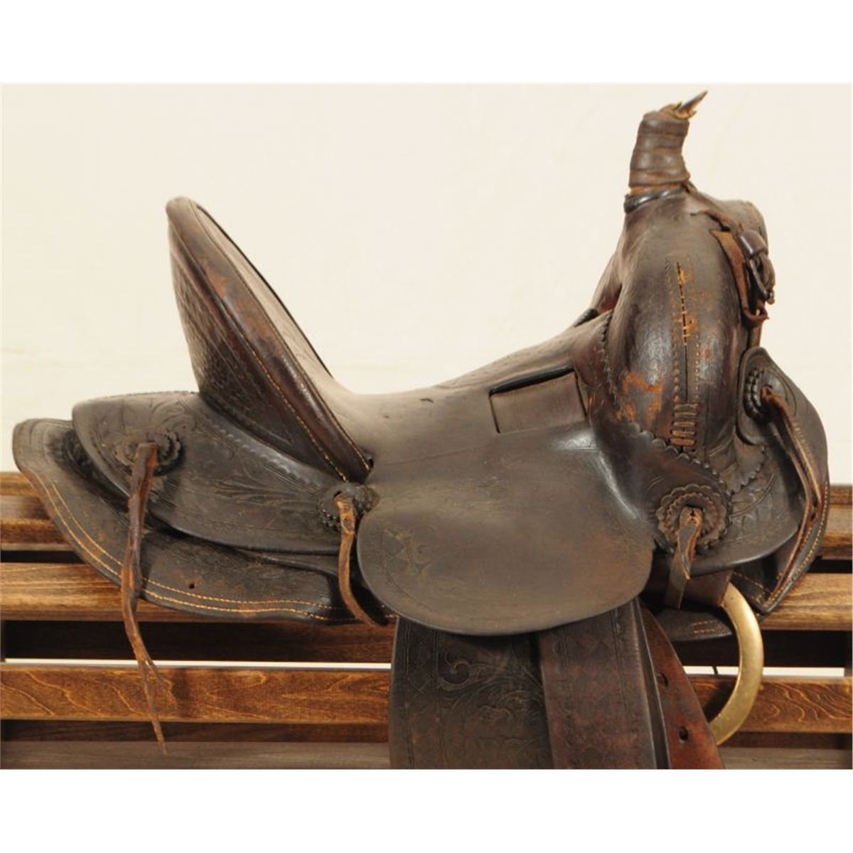 Al Furstnow Miles City Montana High Back Saddle