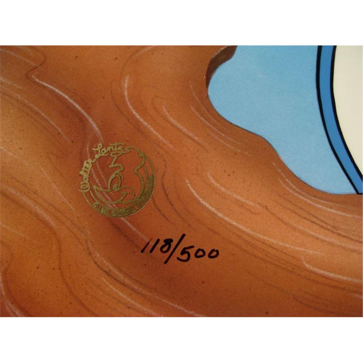 Woody Woodpecker Matted Sericel Walter Lentz