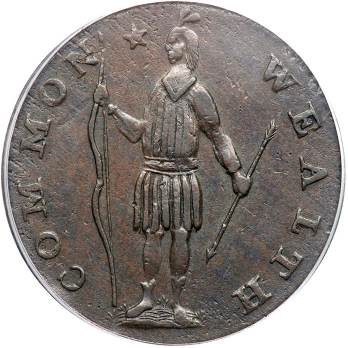 1788 Massachusetts Cent Ryder 3-A Rarity-4 PCGS grad