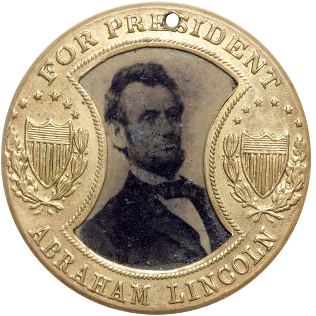 1864 Abraham Lincoln/Andrew Johnson Election Campaign F