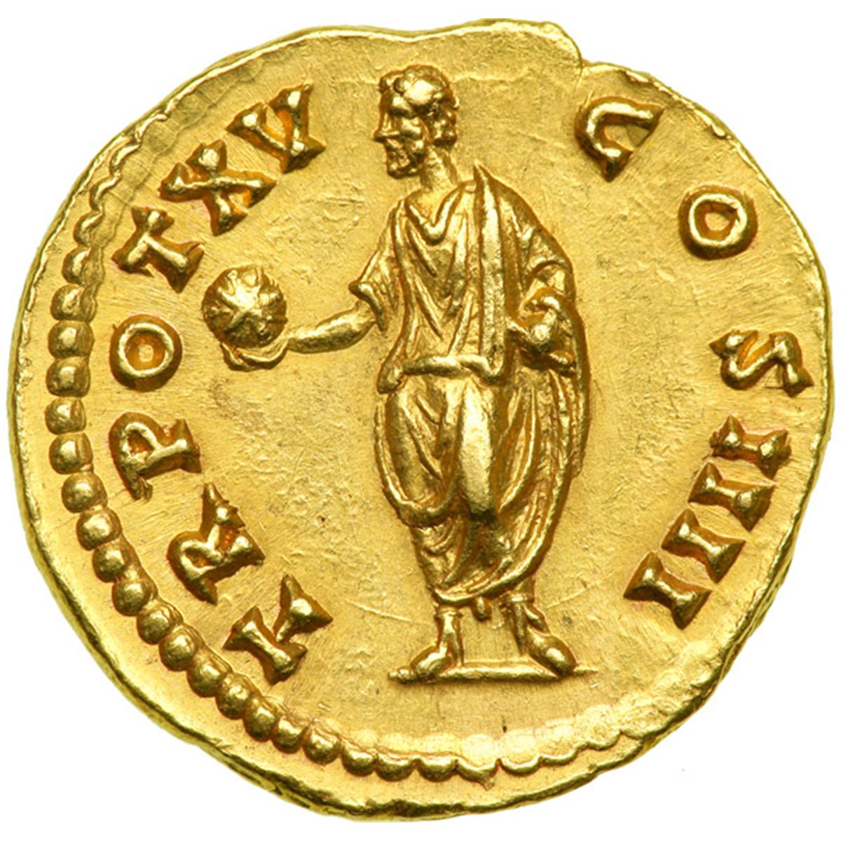 Antoninus Pius, AD 138-161. Gold Aureus (7.39 g) minted at Rome, AD 151 ...