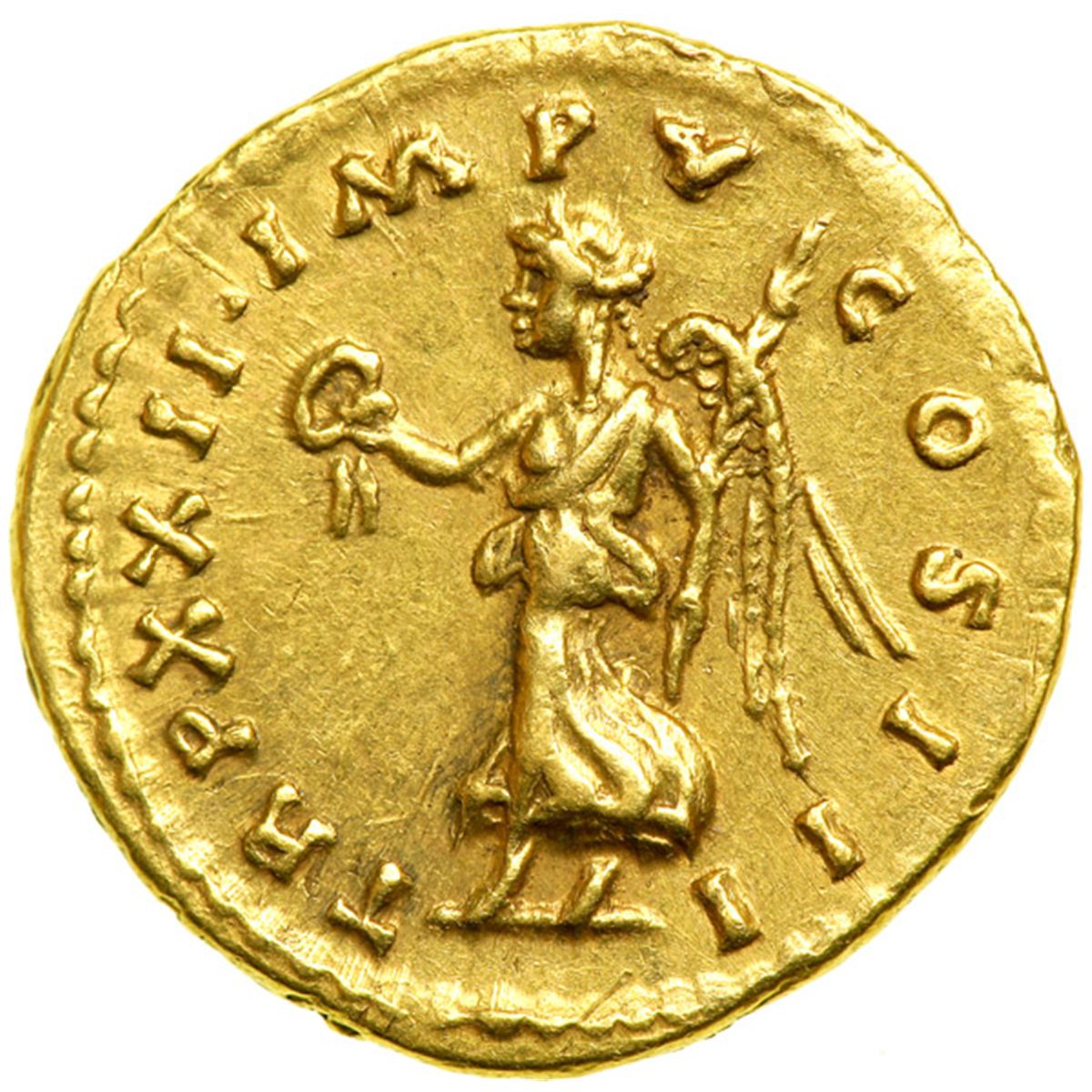 Marcus Aurelius, AD 161-180. Gold Aureus (7.16 g) minted at Rome, AD ...