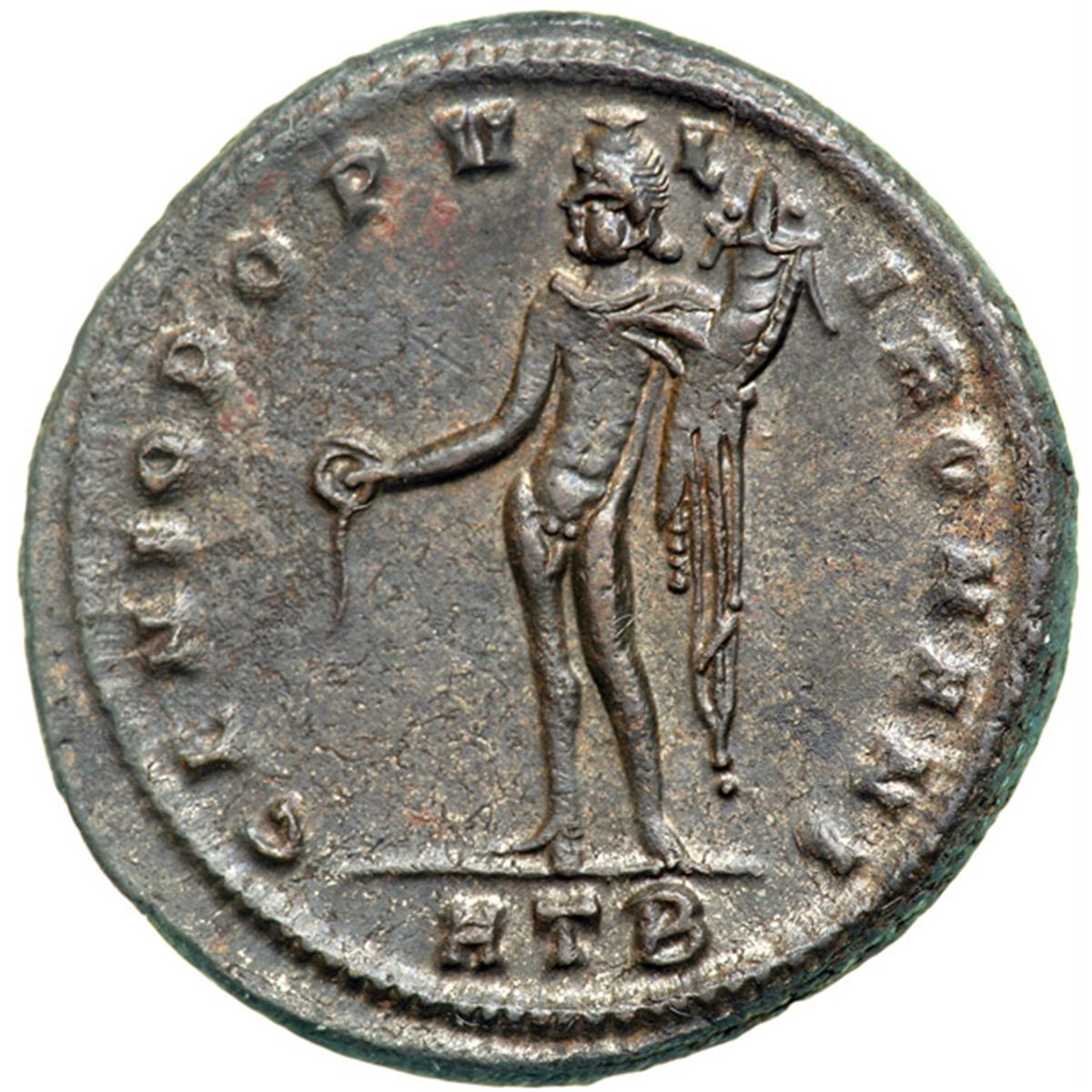 Severus II, AD 306-307. AE Follis minted at Heraclea as Caesar, AD 305 ...