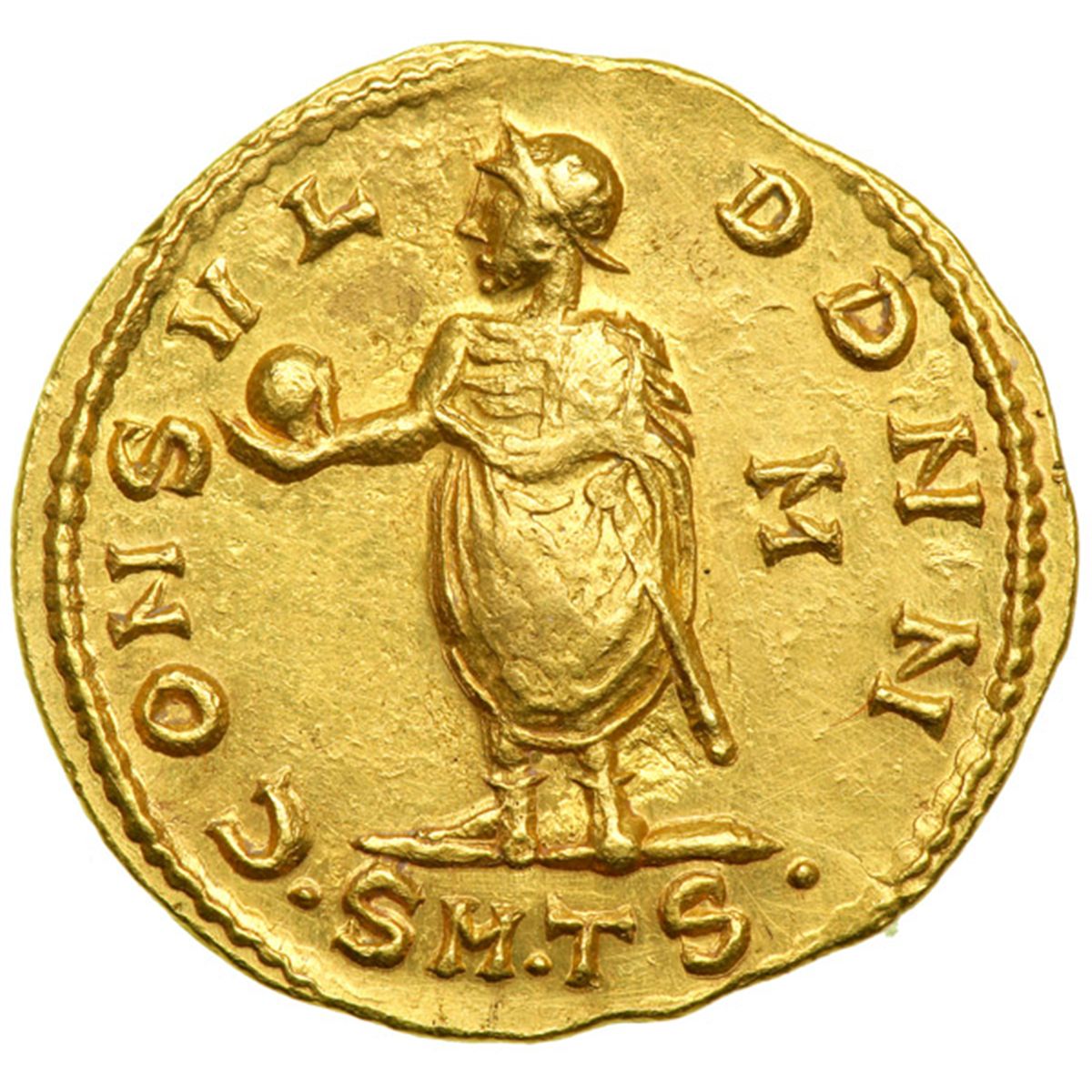 Constantine I, the Great, AD 307-337. Gold Aureus (5.13 g) minted as ...