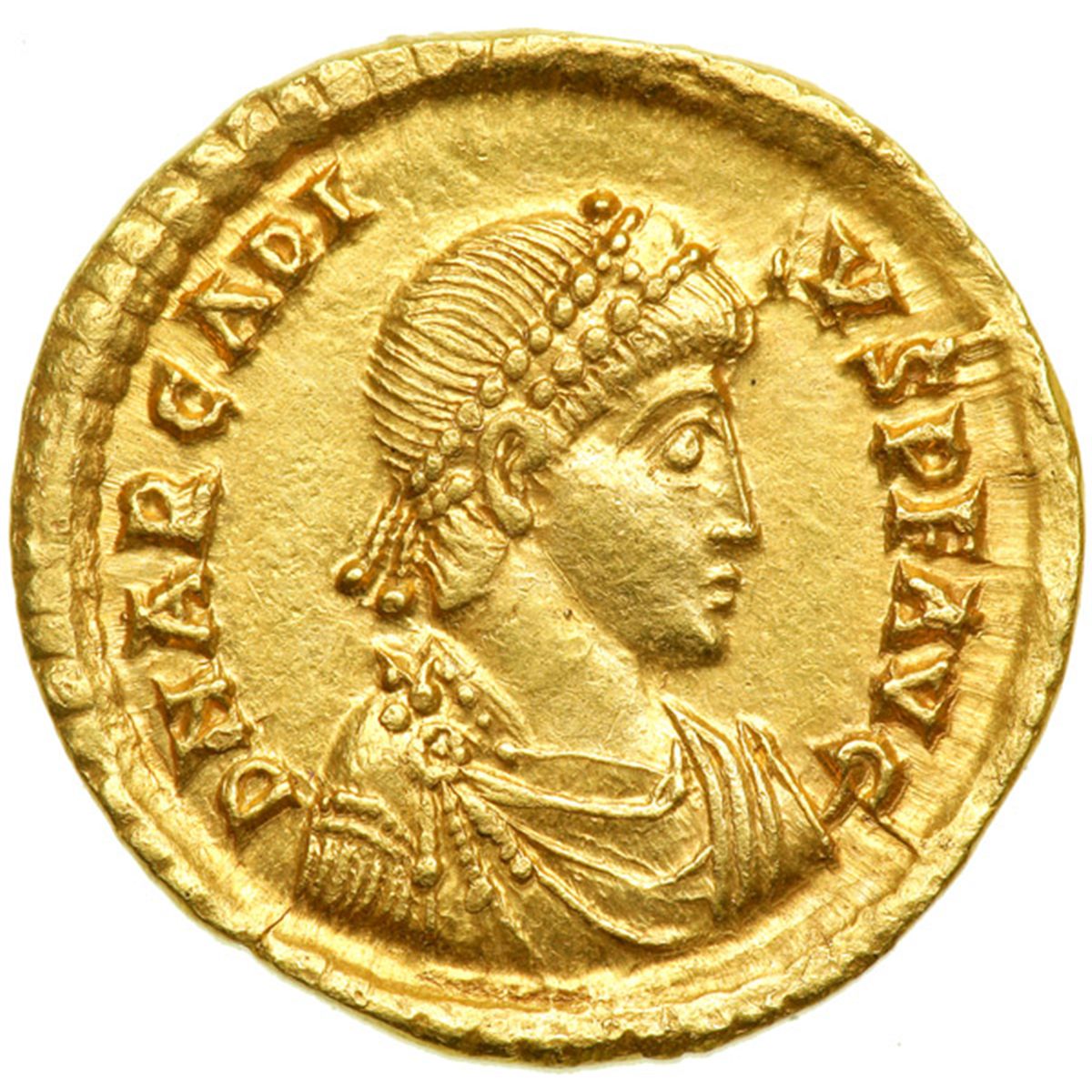 Roman Empire. Arcadius, 383-408 AD. Gold Solidus (4.44g). EF