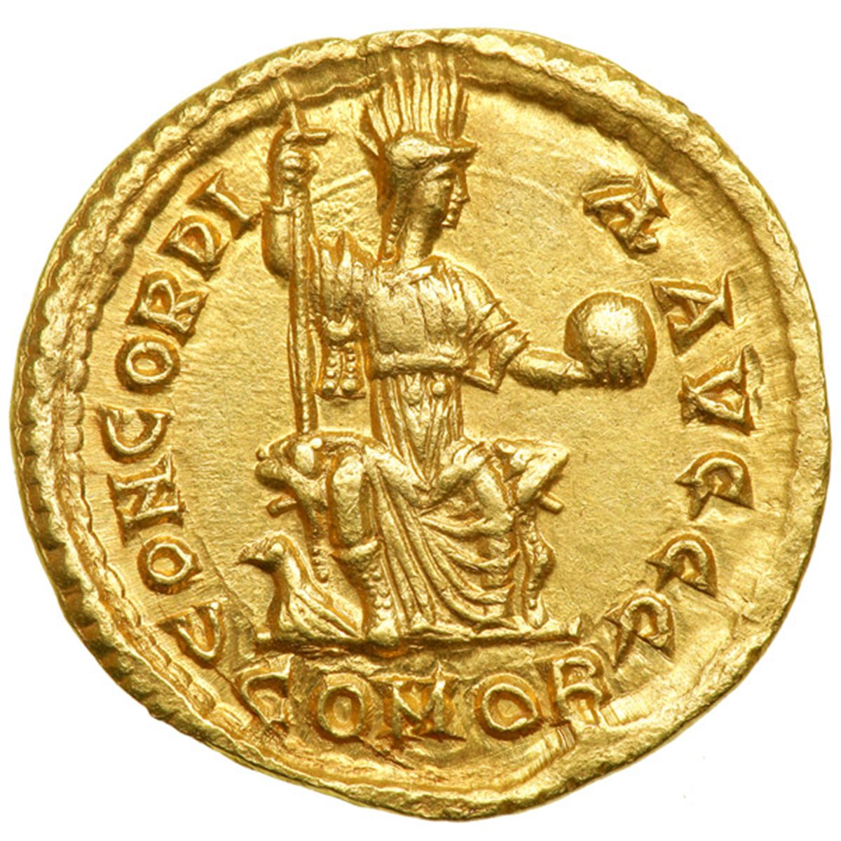 Roman Empire. Arcadius, 383-408 AD. Gold Solidus (4.44g). EF