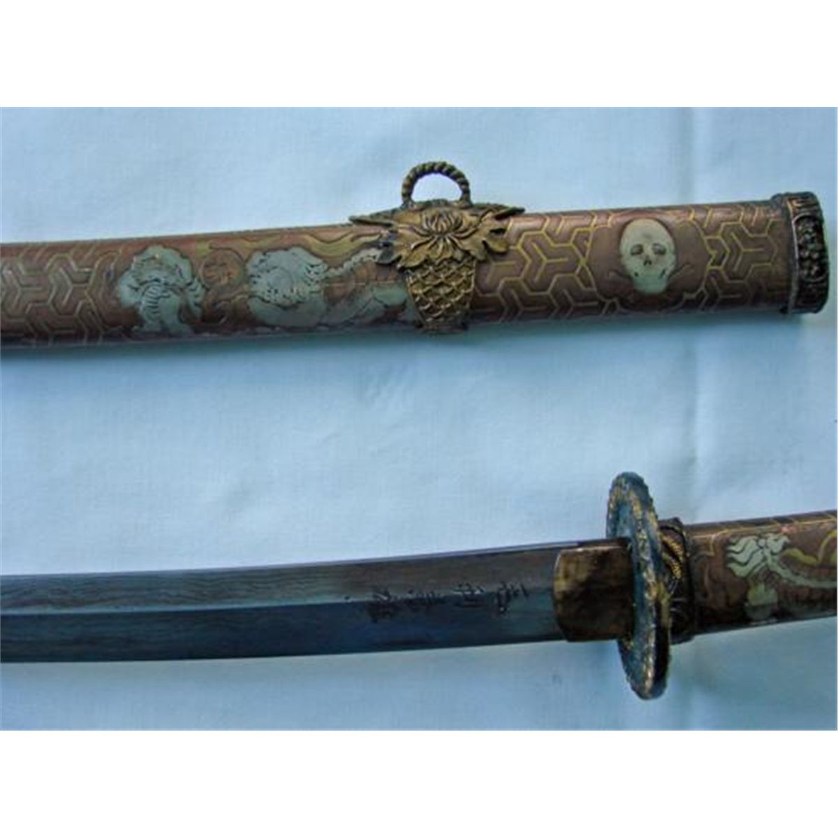 Rare Japanese Samuri / Katana Sword remarkably detaile