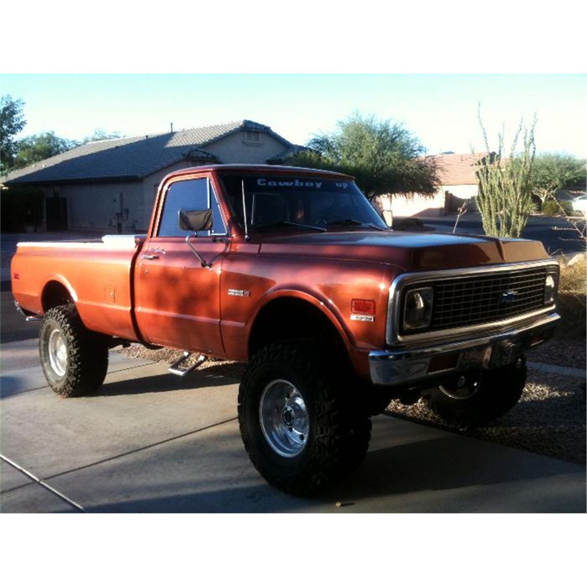 1972 CHEVY C20 CUSTOM CAMPER 12 P/U