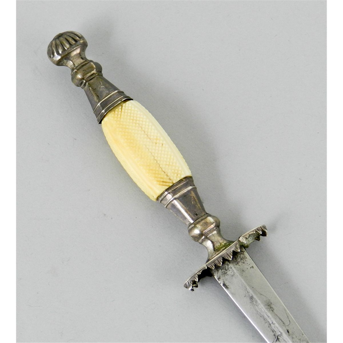Silver-Mounted Naval Dirk & Sheath