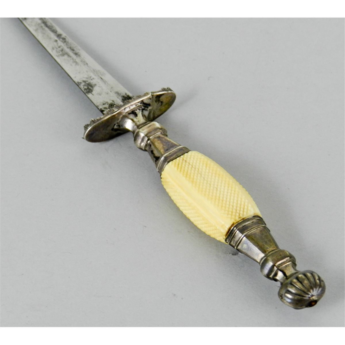 Silver-Mounted Naval Dirk & Sheath