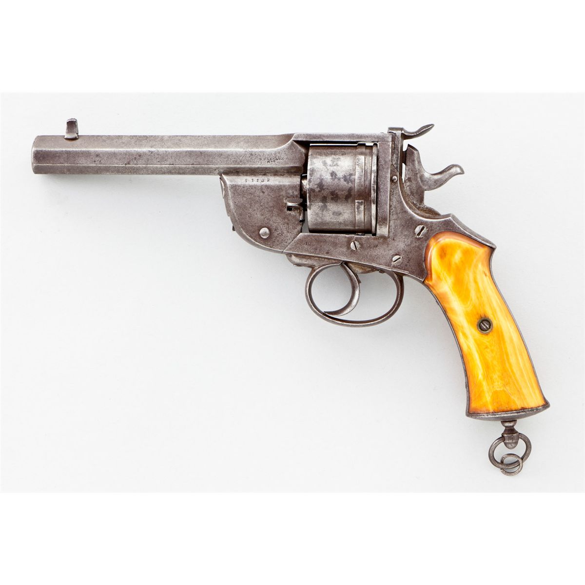 Antique Belgian LeVaux DA Revolver