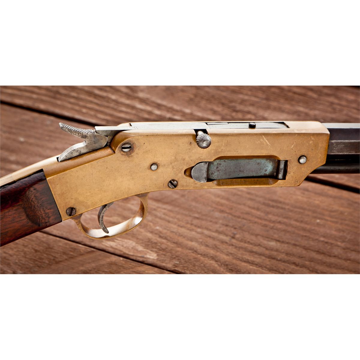 O.M. Robinson Tube-Loading Rifle