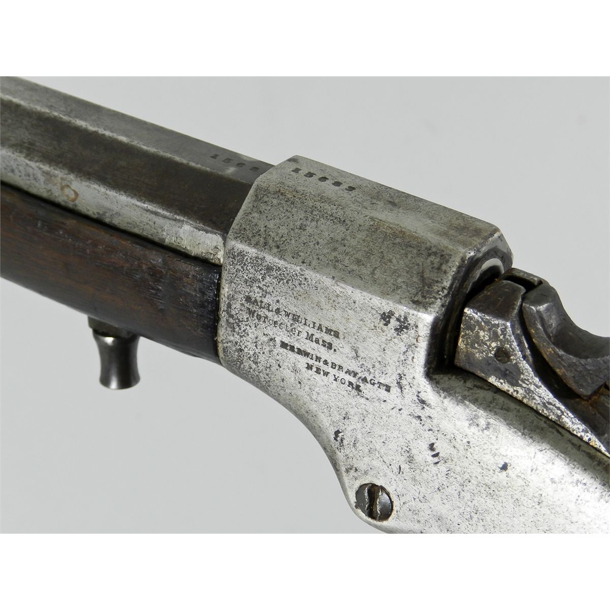 Single Shot Ballard Rifle, by Ball & Williams