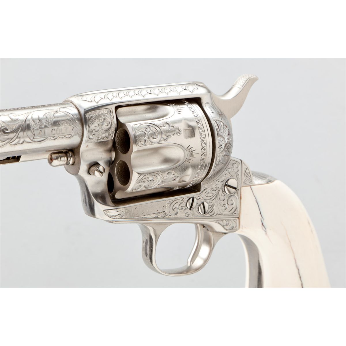 Engraved Colt SAA Revolver