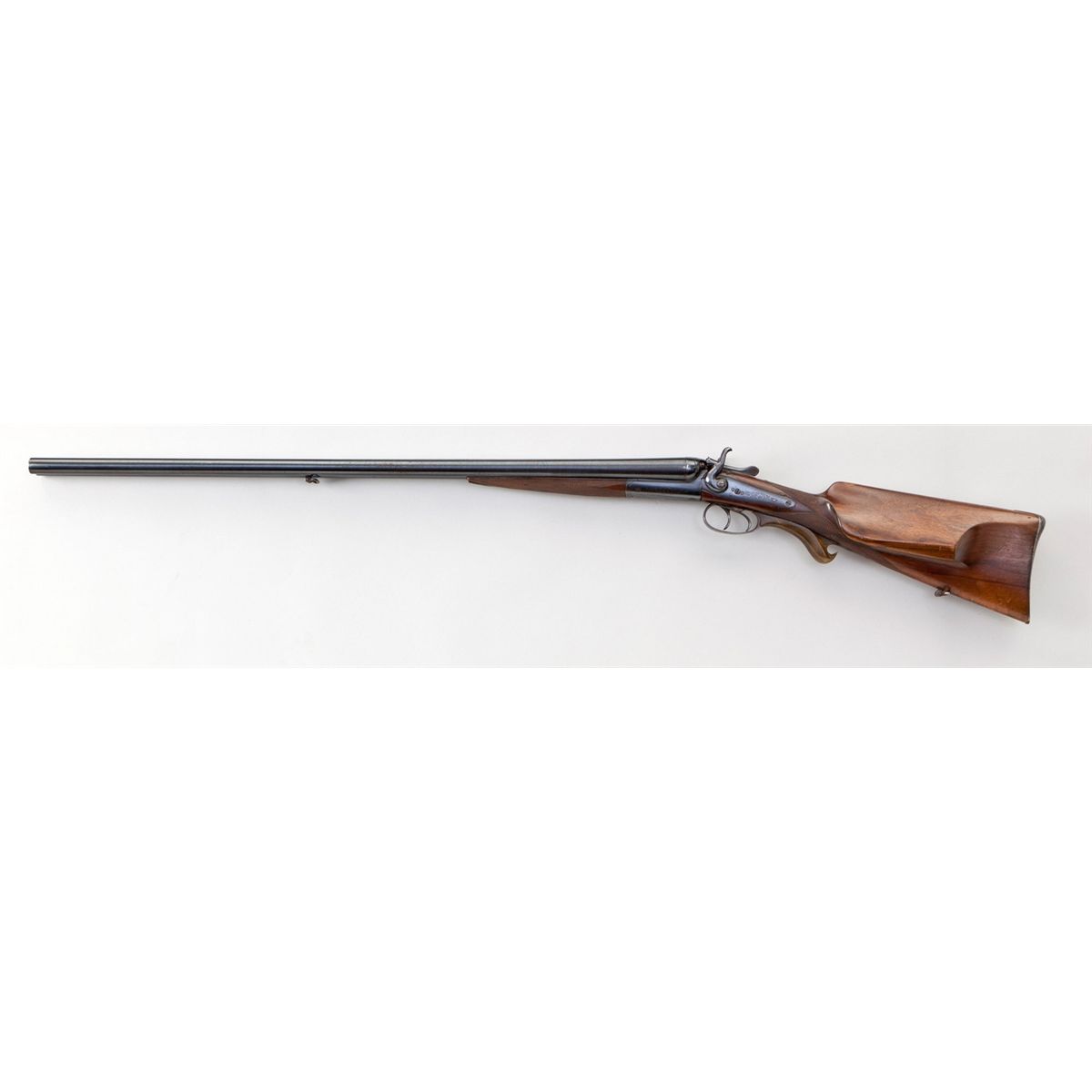 German Exposed Hammer SxS Shotgun