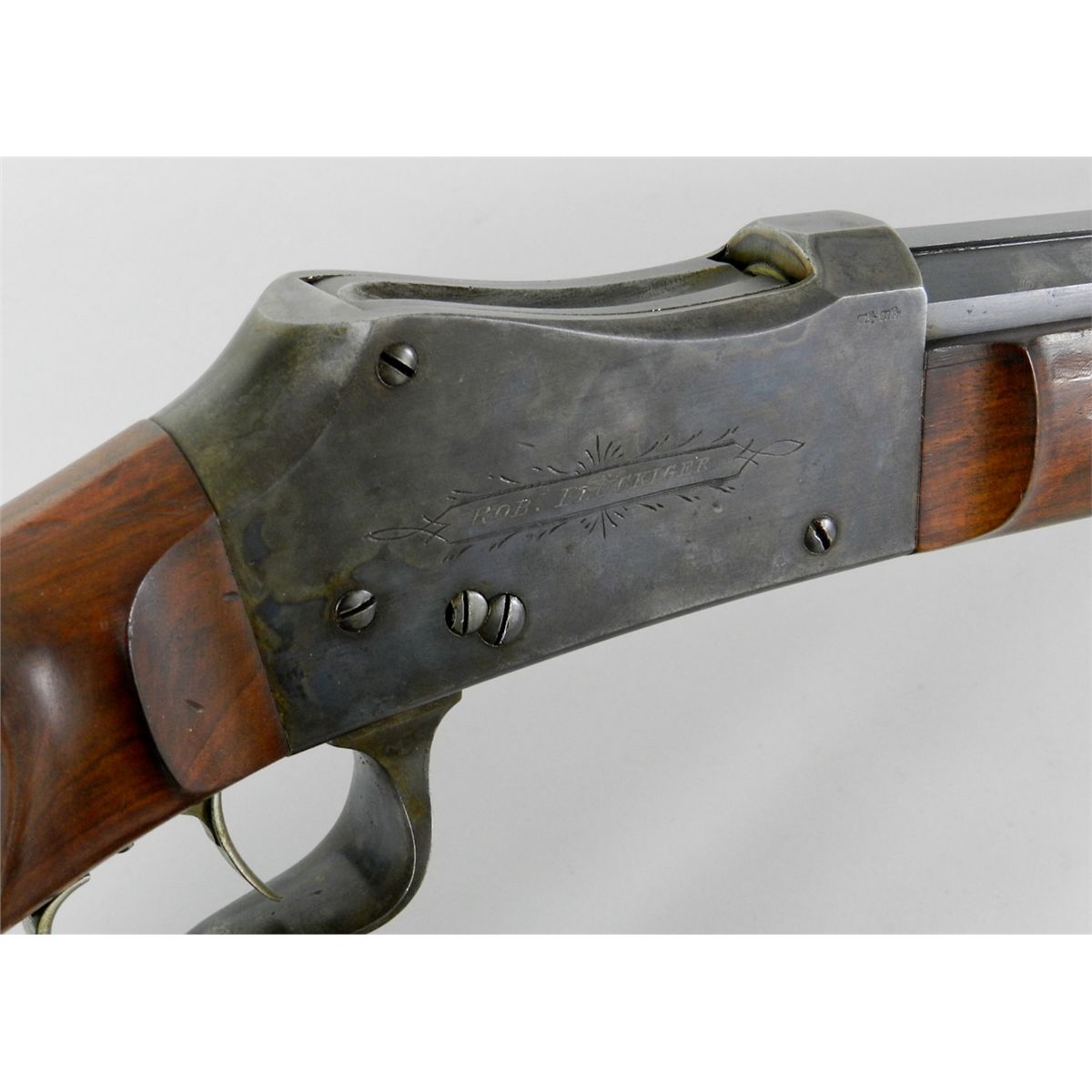Antique Swiss Schutzen Rifle
