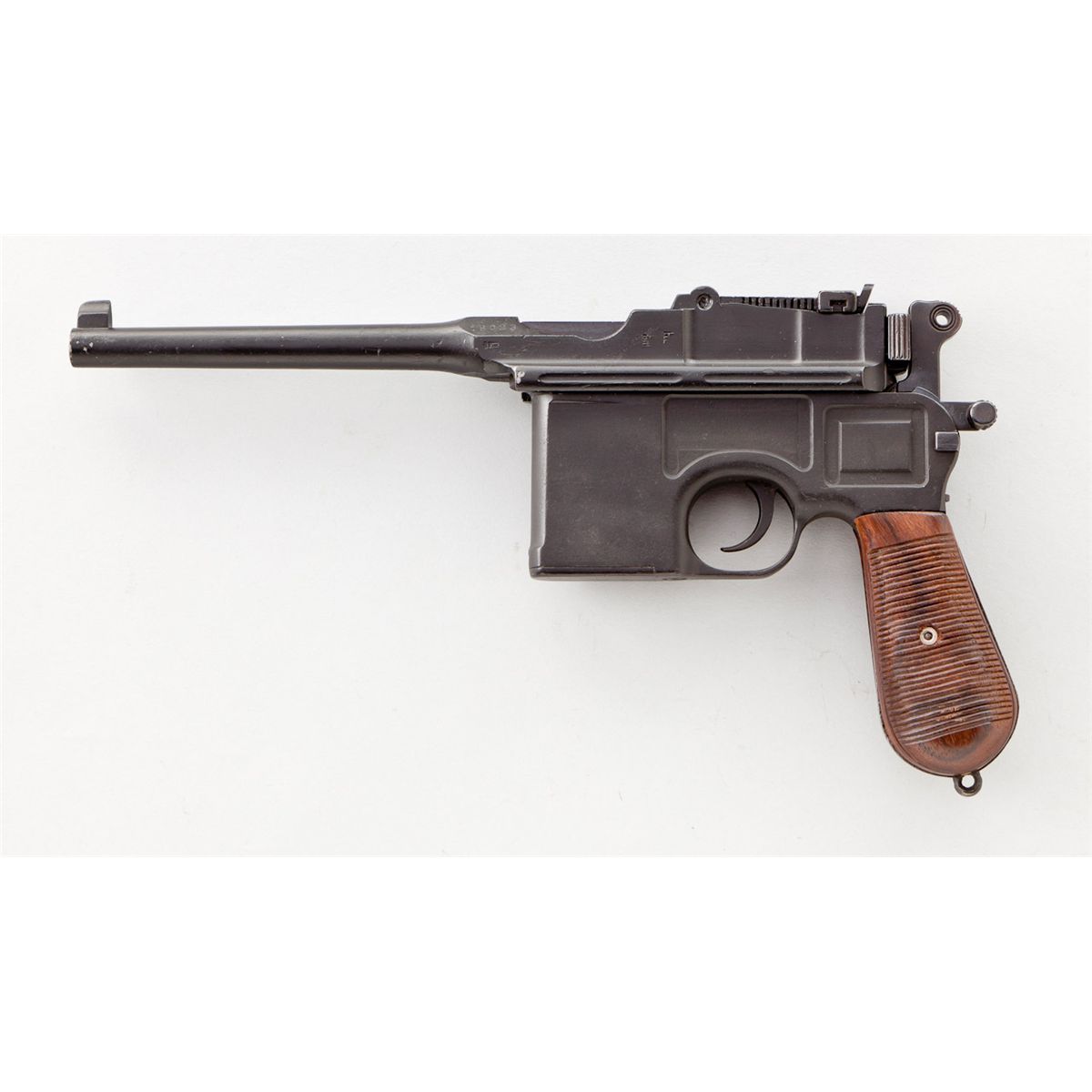 Refurbished Post-War Com. Mauser C96 SA Pistol