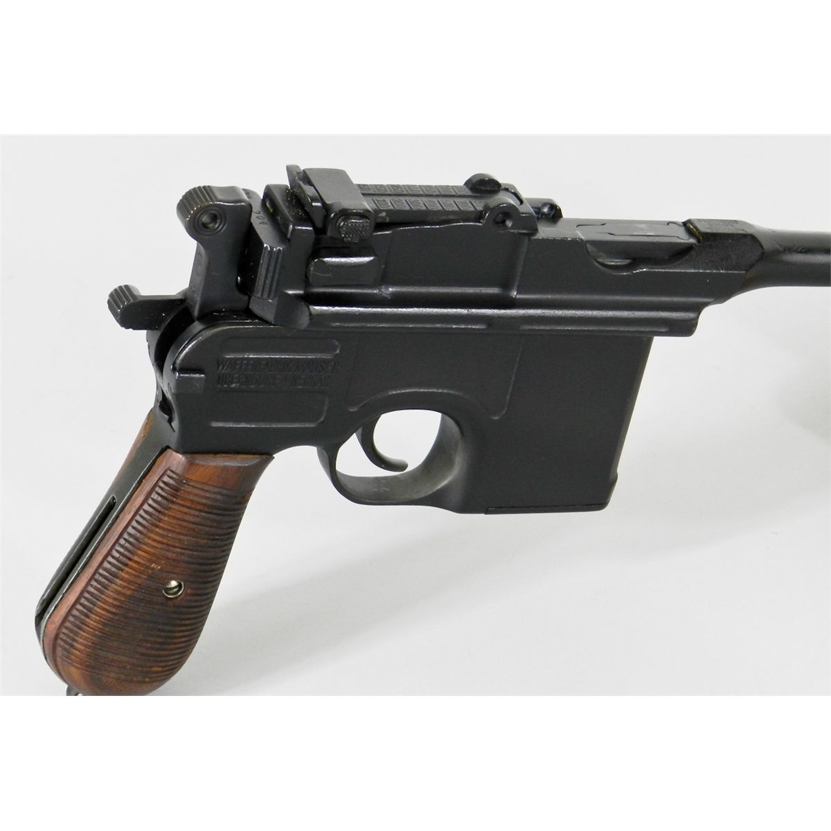 Refurbished Post-War Com. Mauser C96 SA Pistol