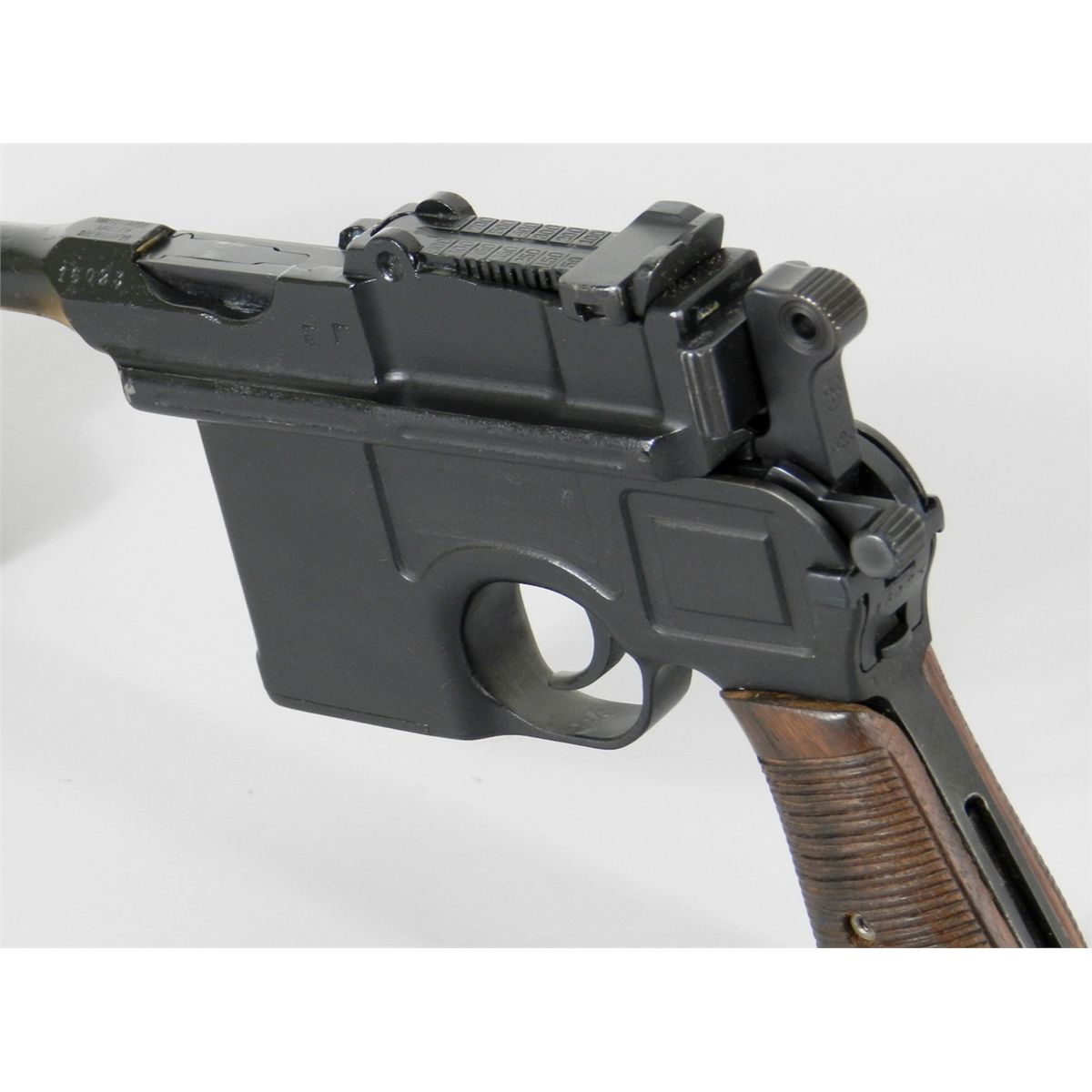 Refurbished Post-War Com. Mauser C96 SA Pistol