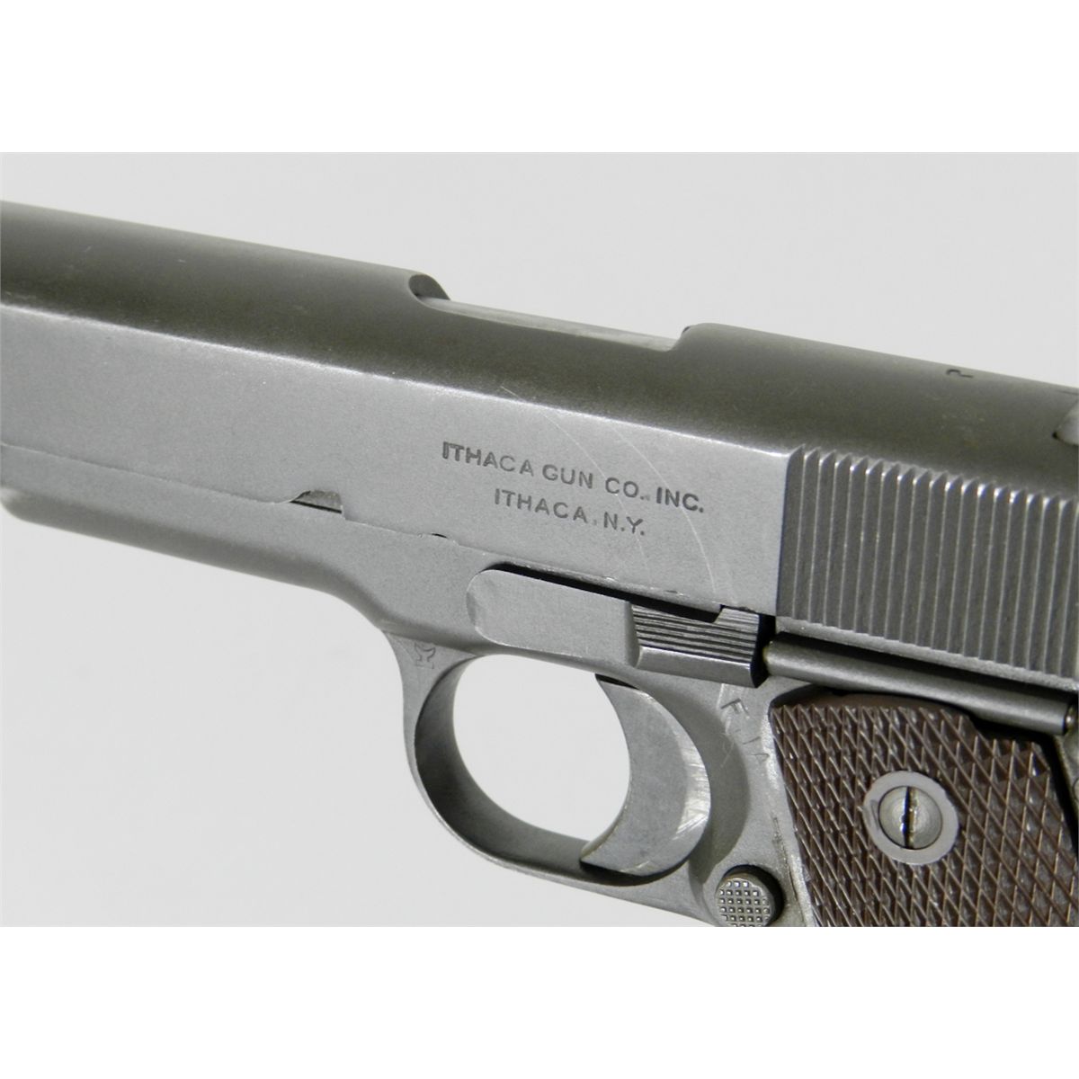 U.S. Model 1911-A1 SA Pistol, by Ithaca