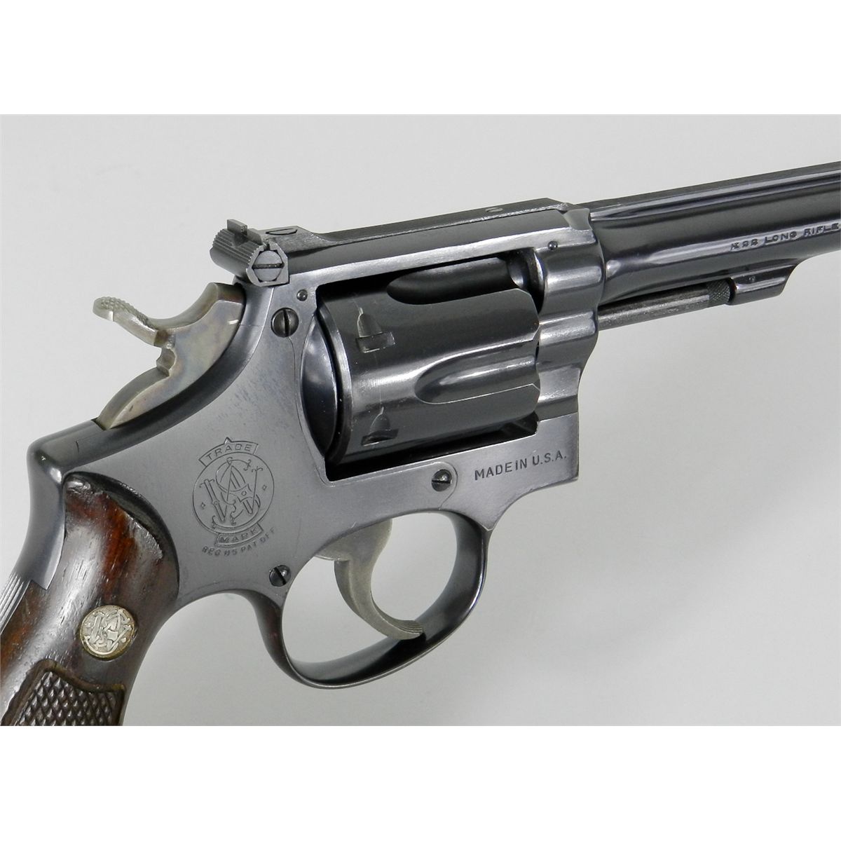 S&W K-22 Combat Masterpiece DA Revolver