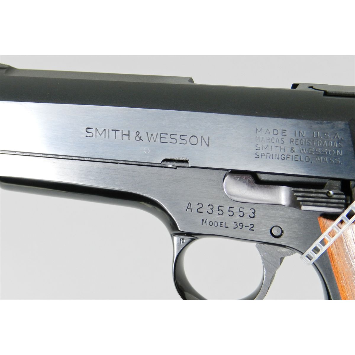 S&W Model 39-2 SA Pistol