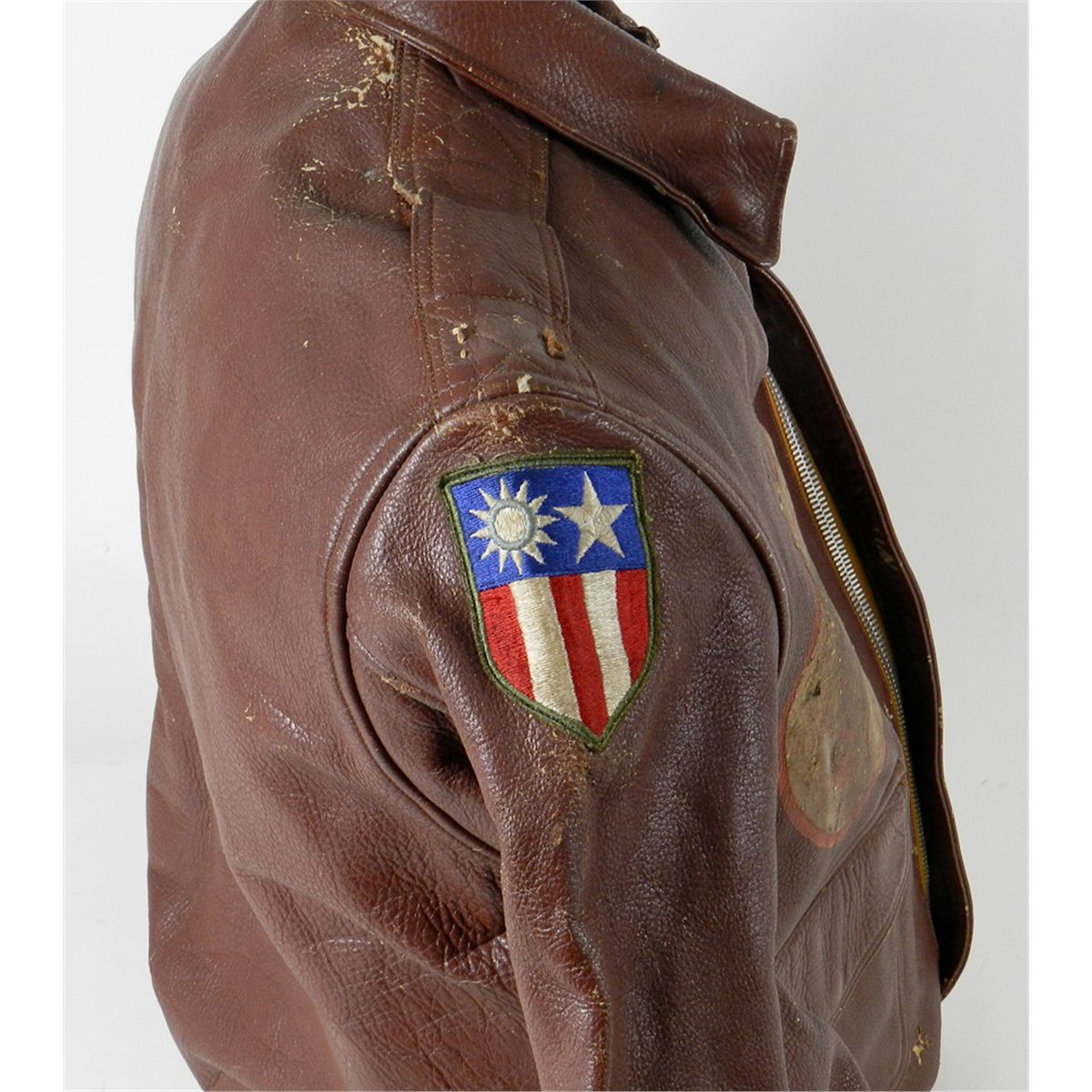 Named Australian Made WWII A-2 Flight Jacket