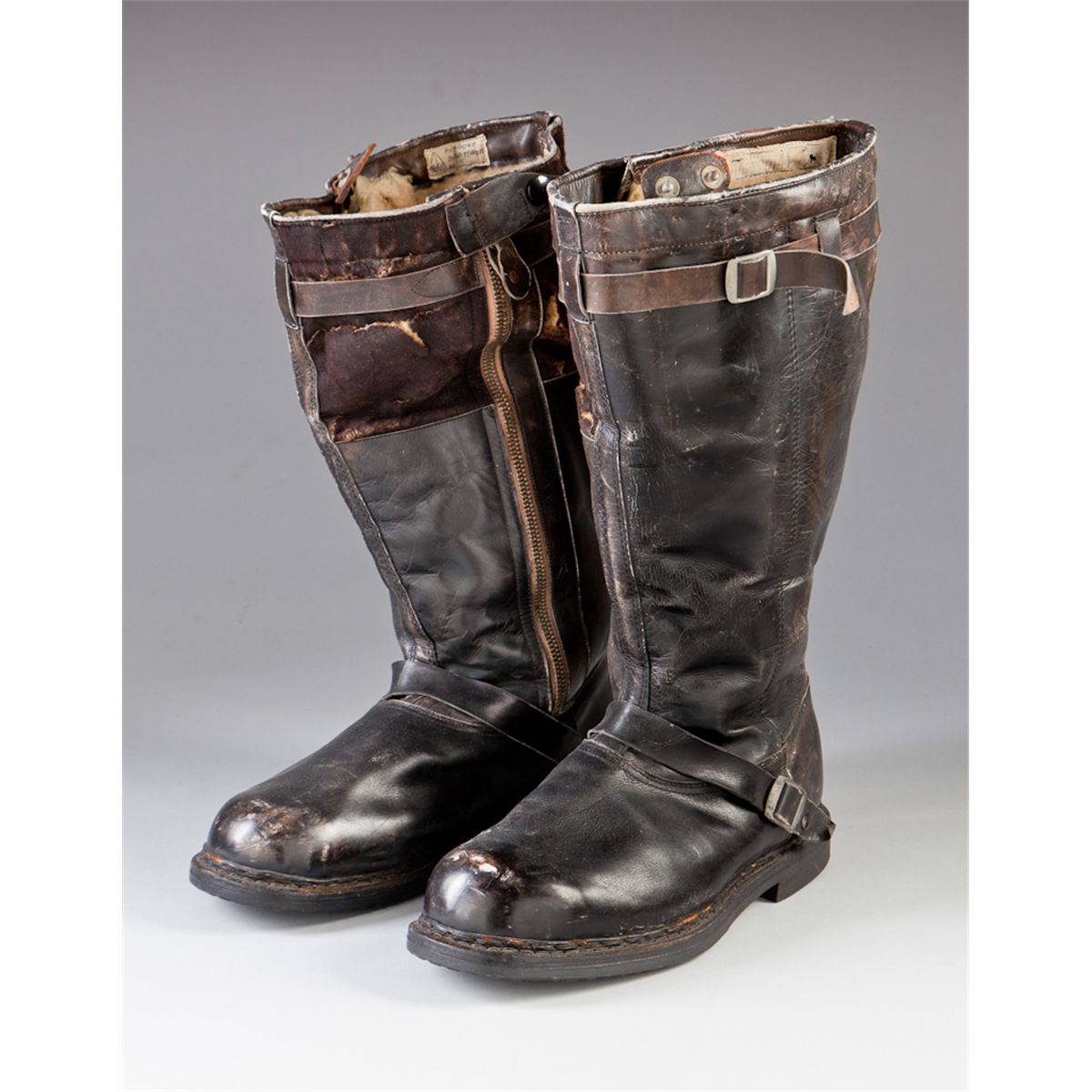 Pair of Large-Size WWII Luftwaffe Boots