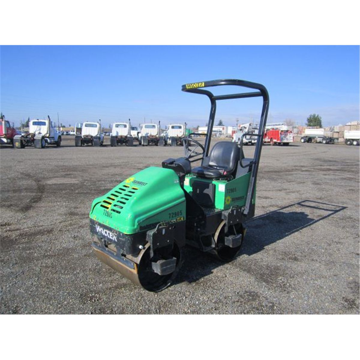 2005 Wacker RD11A 36" Double Drum Roller