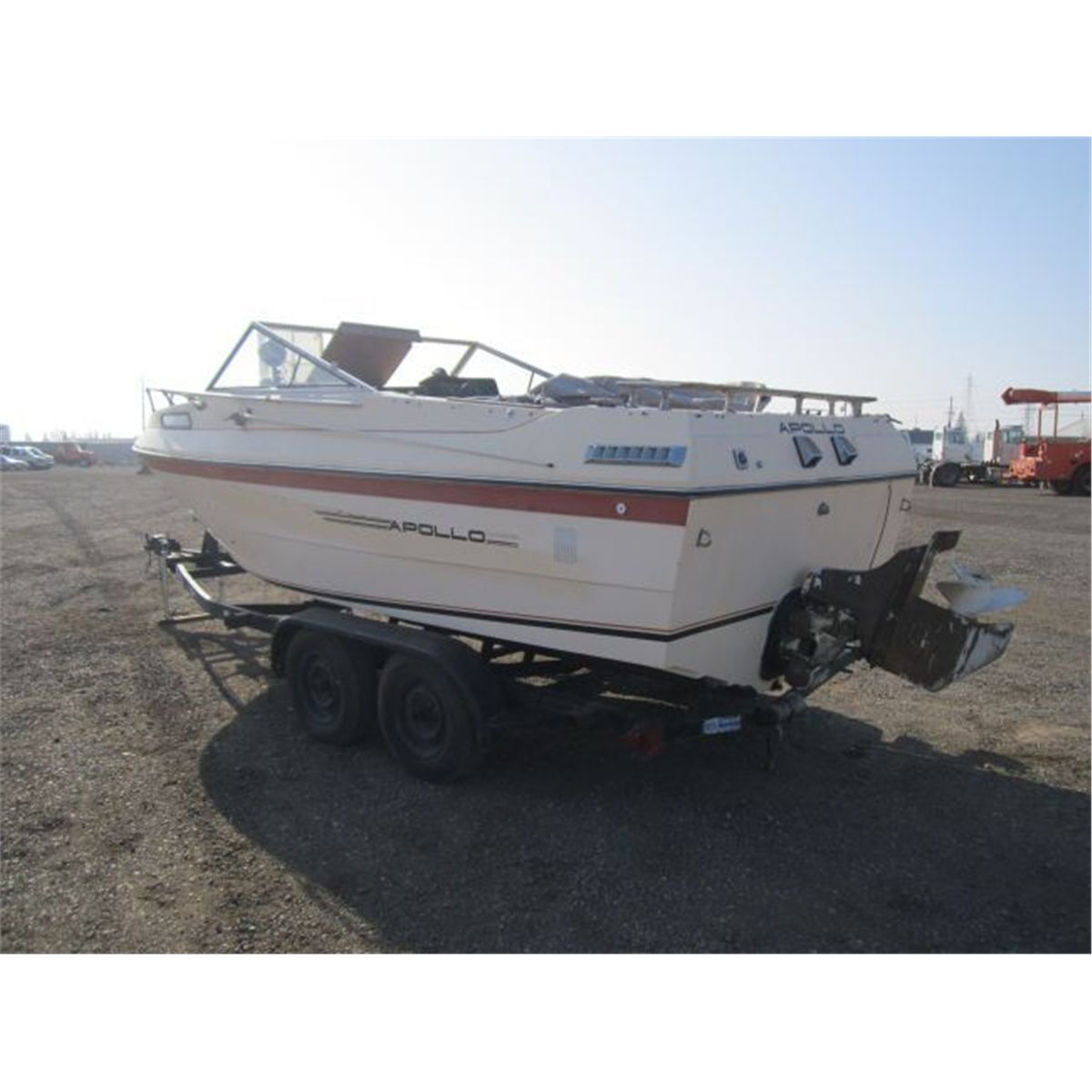 1979 Apollo Cabin Cruiser 20' Deep V-Hull Boat