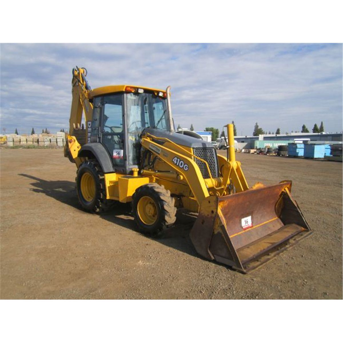 2001 John Deere 410G 4x4 Backhoe Loader